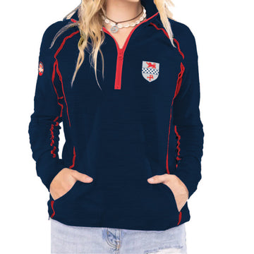 WOMEN’S VERSA HALF ZIP - KENT – Wears Woody