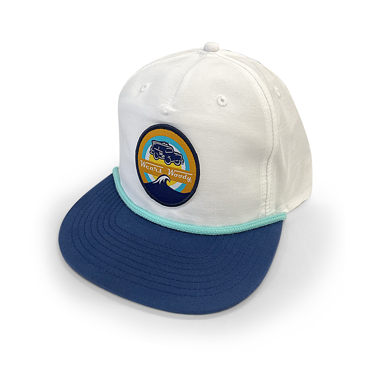 ROPE SNAPBACK - WHITE – Wears Woody